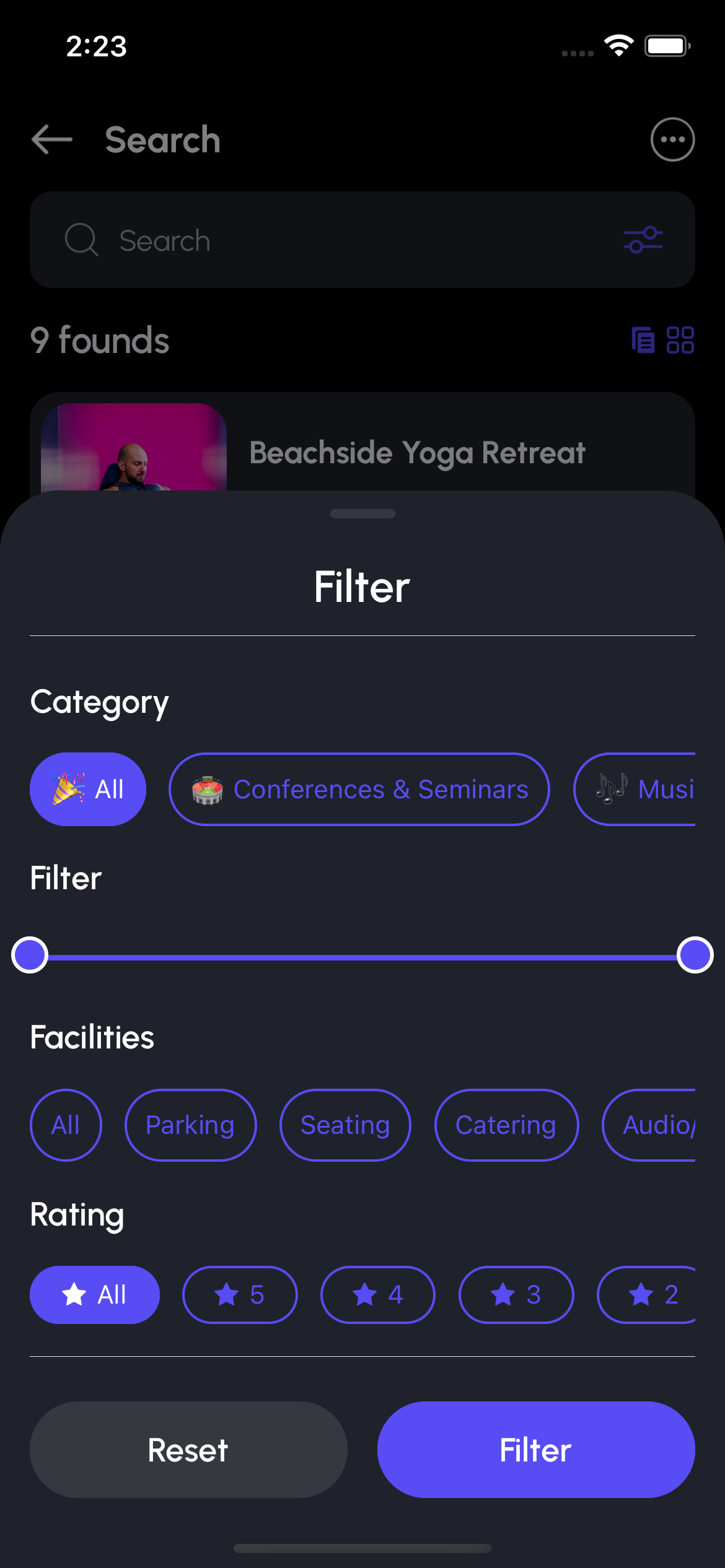 Eventa Pro - Event Booking React Native Expo App Ui Kit by lalastudio12