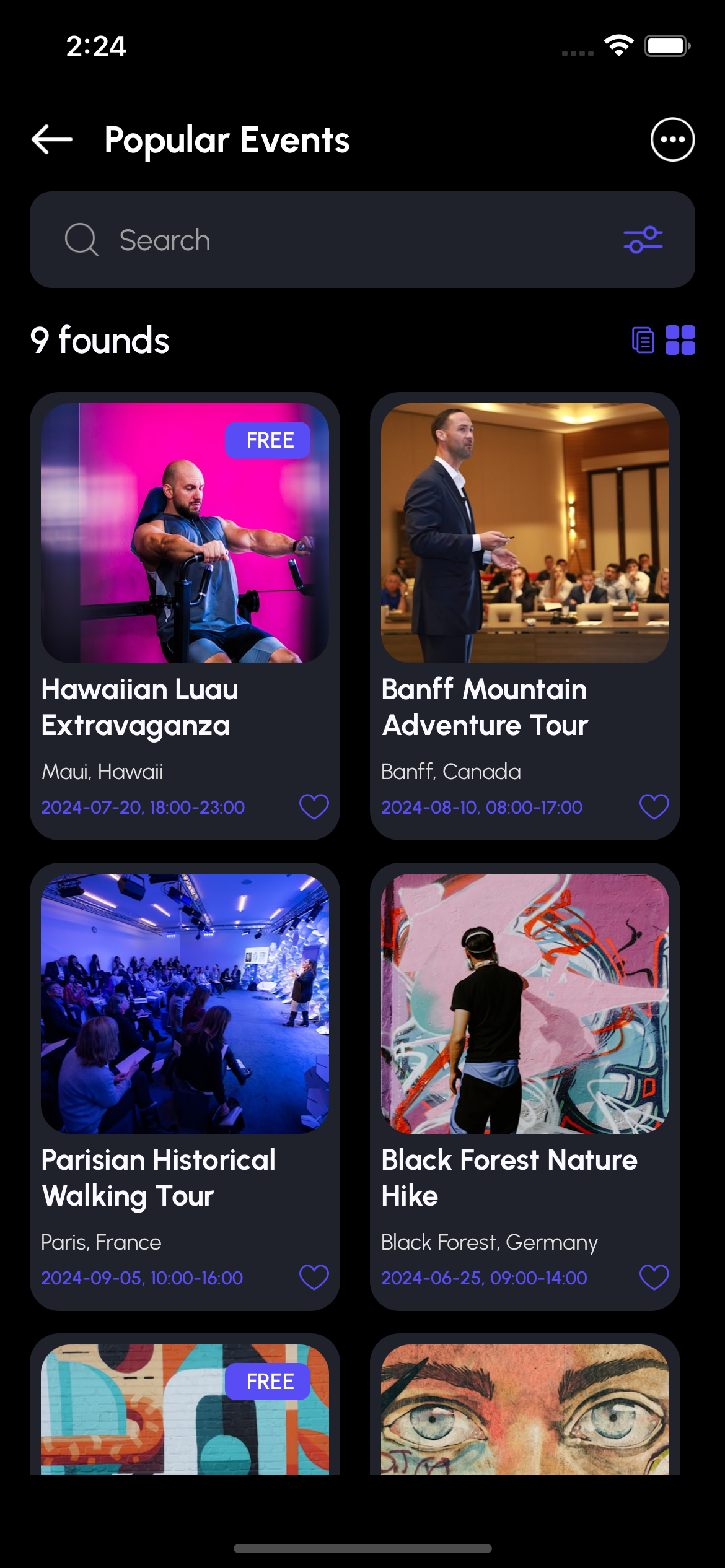 Eventa Pro - Event Booking React Native Expo App Ui Kit by lalastudio12