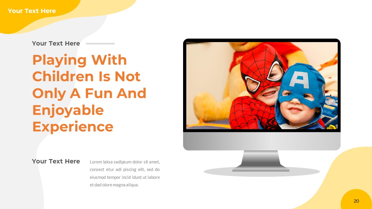 Kinder Zone Children Education Learning Presentation Keynote Template ...
