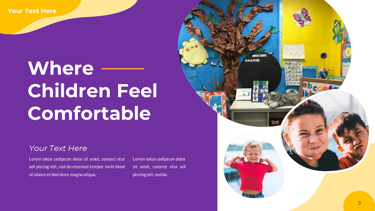 Kinder Zone Children Education Learning Presentation Keynote Template ...