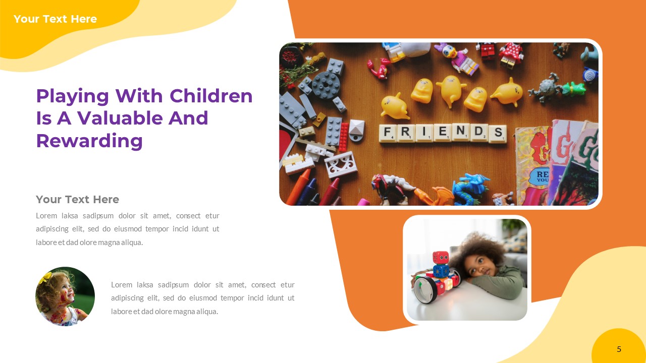 Kinder Zone Children Education Learning Presentation Keynote Template ...