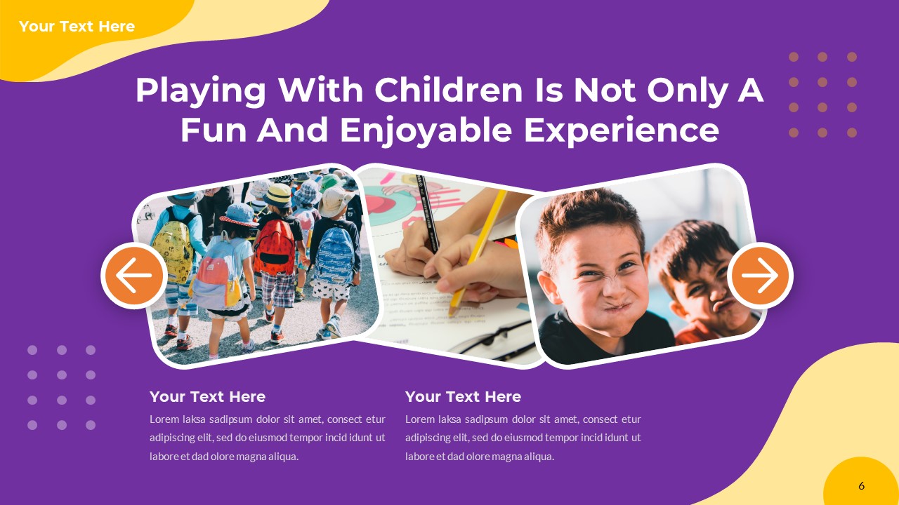 Kinder Zone Children Education Learning Presentation Keynote Template ...