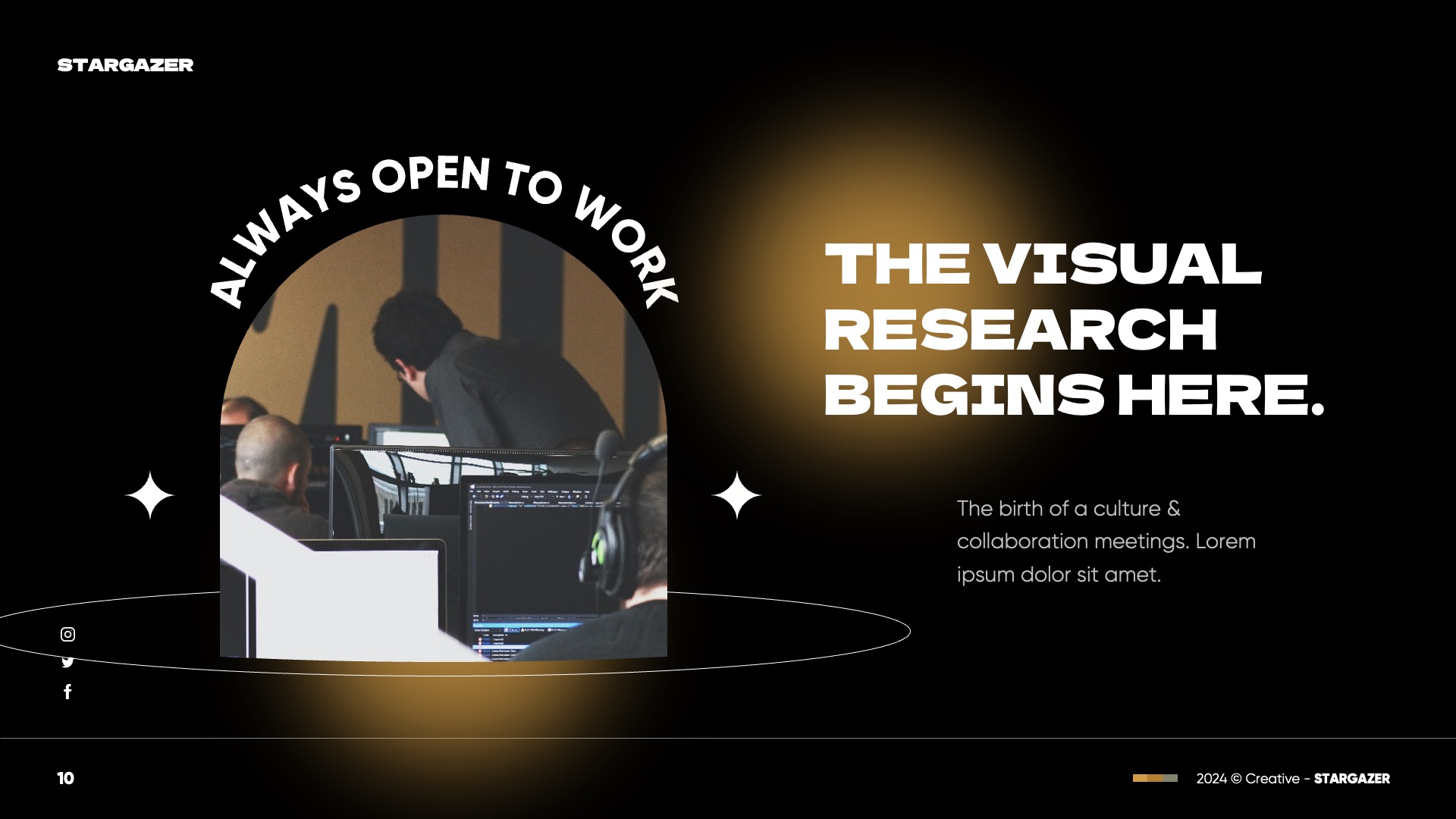 Stargazer General Vintage Keynote Template, Presentation Templates