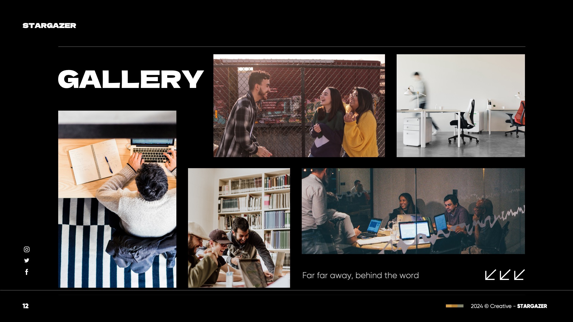 Stargazer General Vintage Keynote Template, Presentation Templates