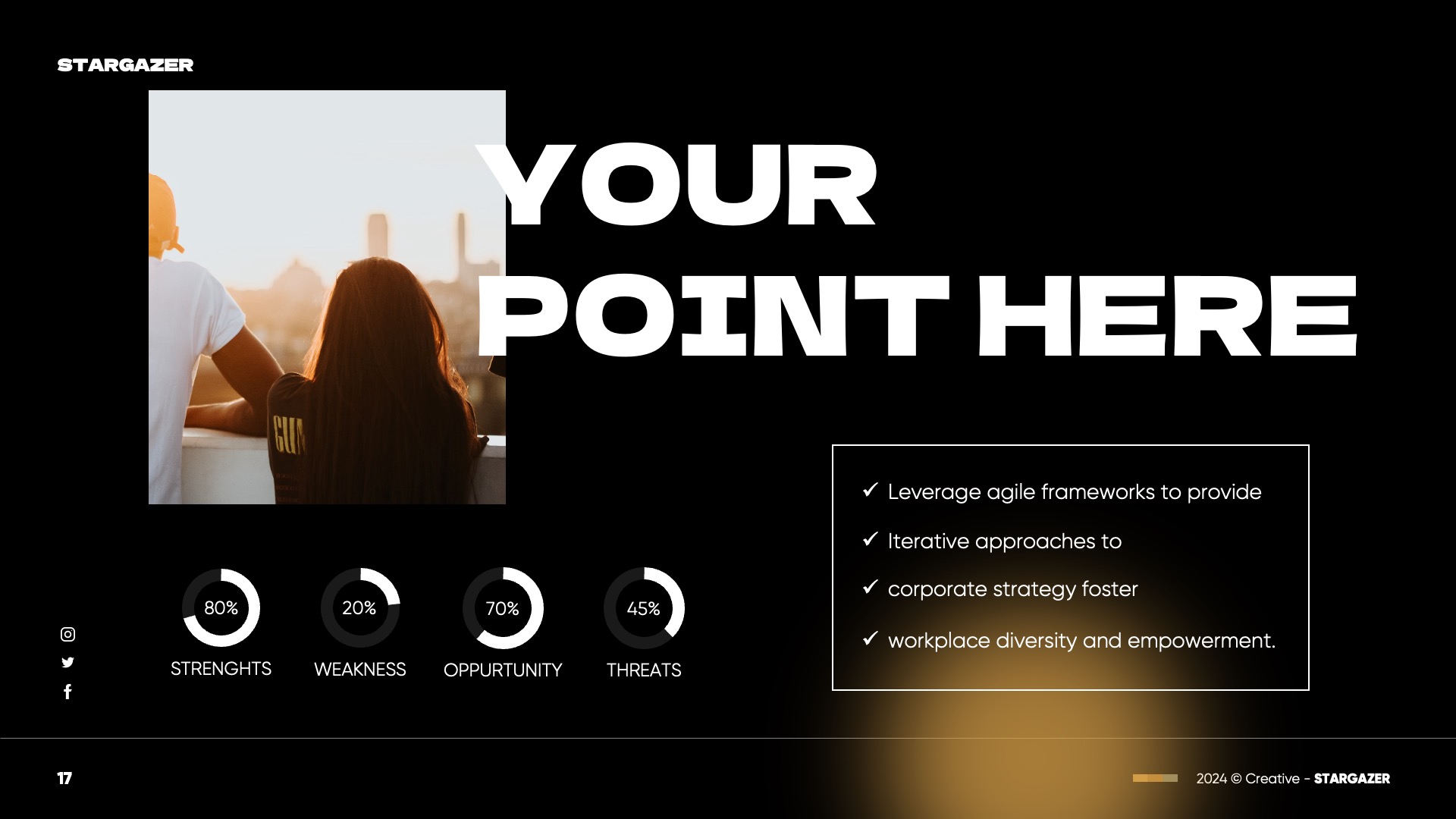 Stargazer General Vintage Keynote Template, Presentation Templates