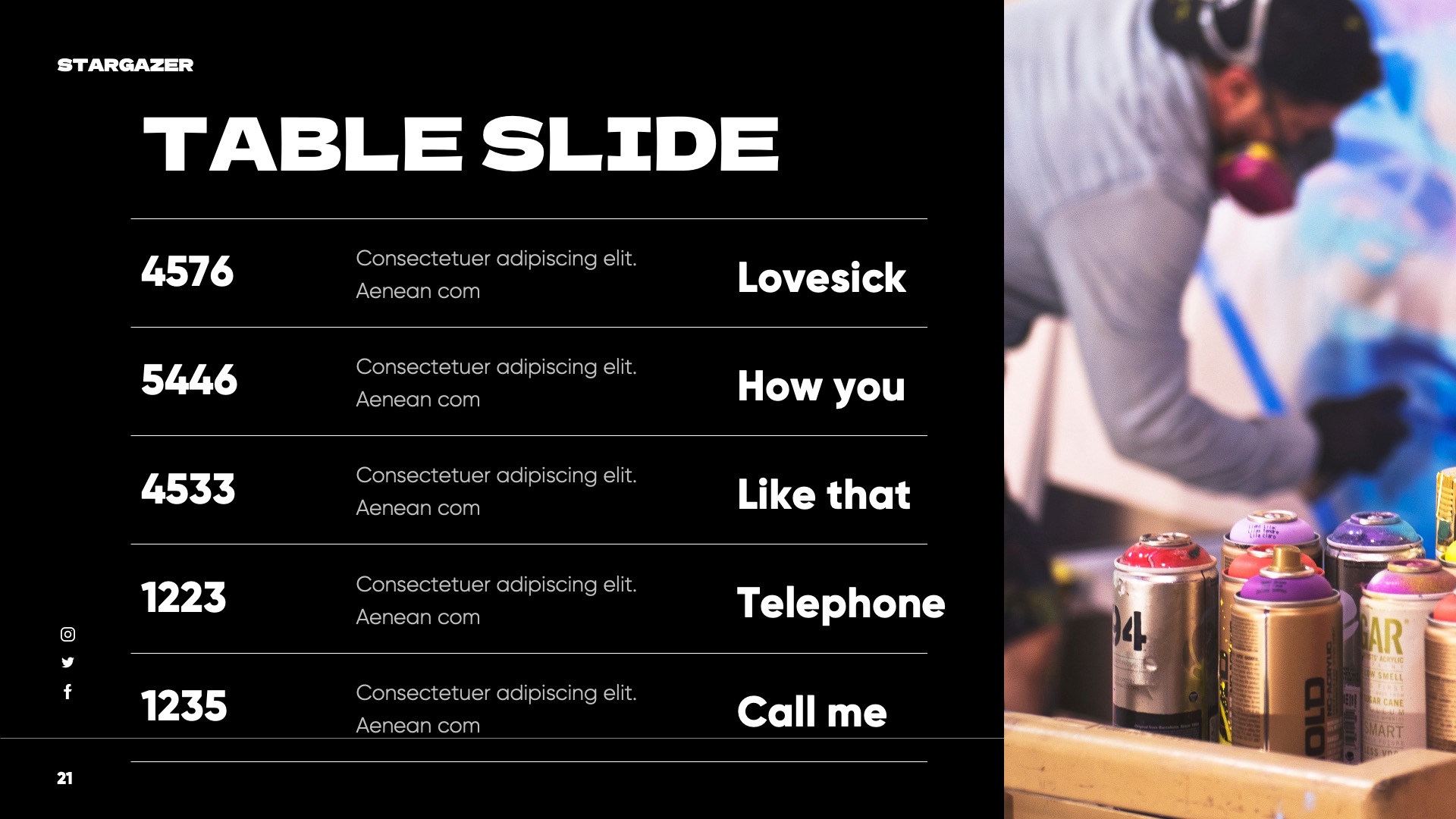 Stargazer General Vintage Keynote Template, Presentation Templates