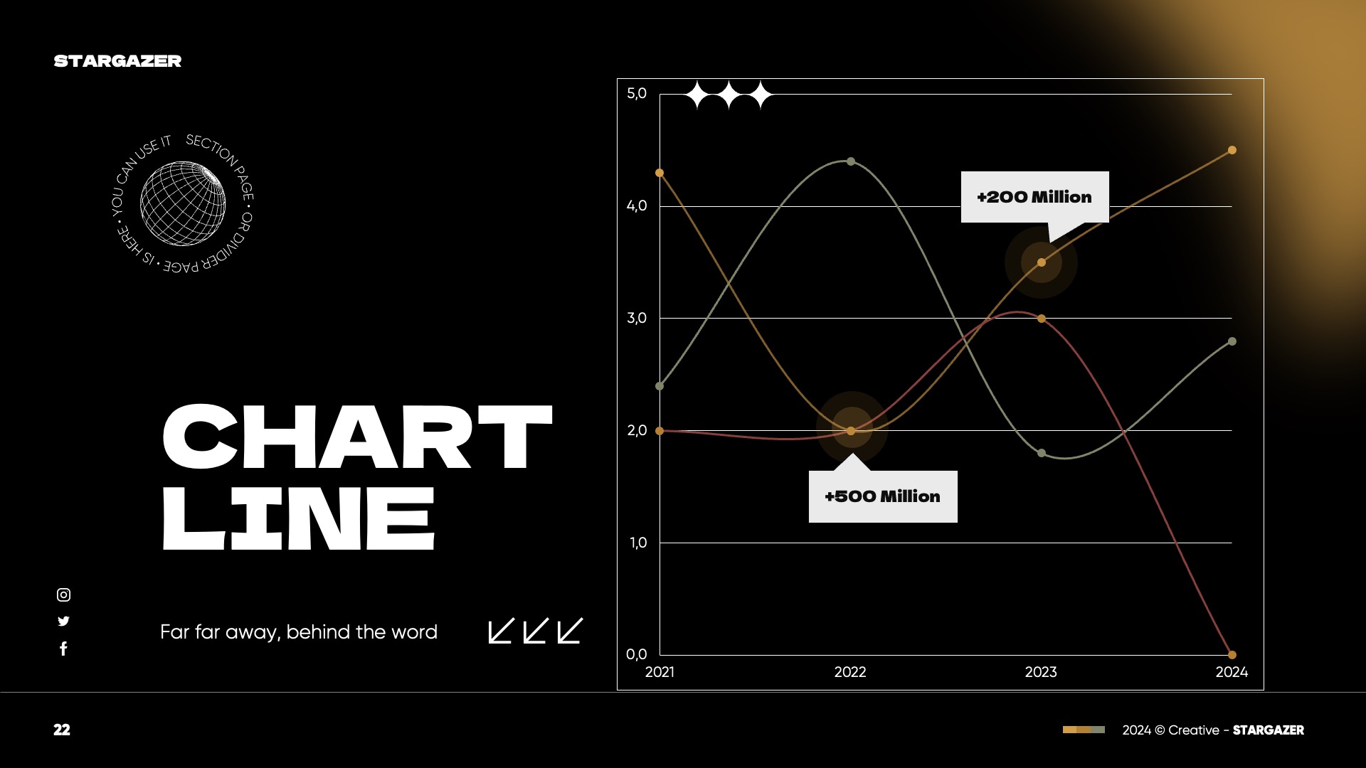 Stargazer General Vintage Keynote Template, Presentation Templates