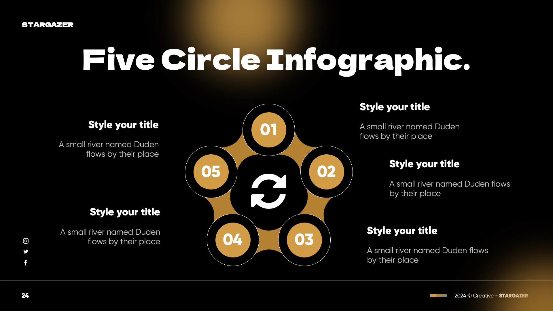 Stargazer General Vintage Keynote Template, Presentation Templates