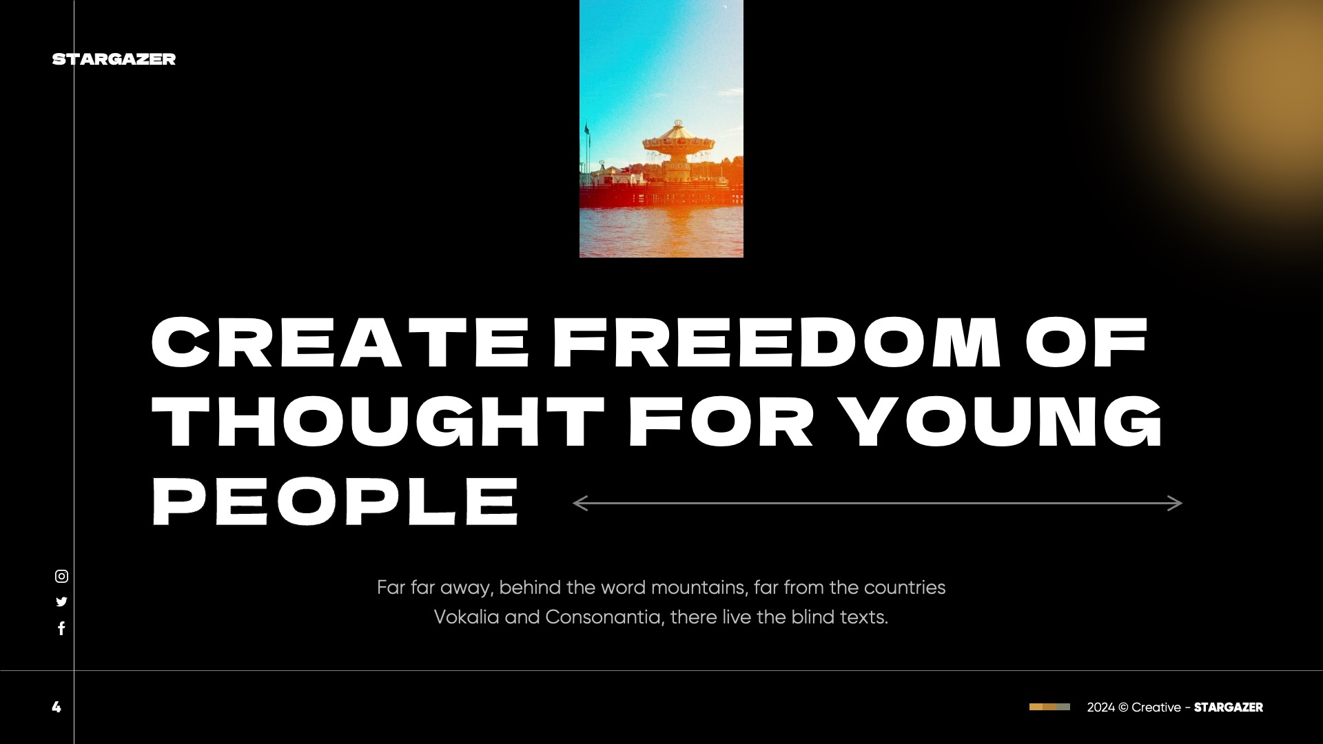 Stargazer General Vintage Keynote Template, Presentation Templates