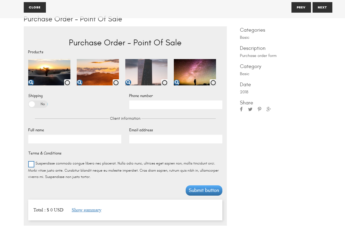 Zigaform - PHP Calculator & Cost Estimation Form Builder by SoftDiscover