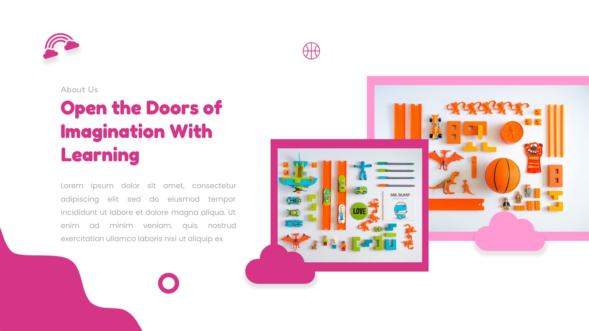 Kidzya – Kids Academy Google Slides Template, Presentation Templates