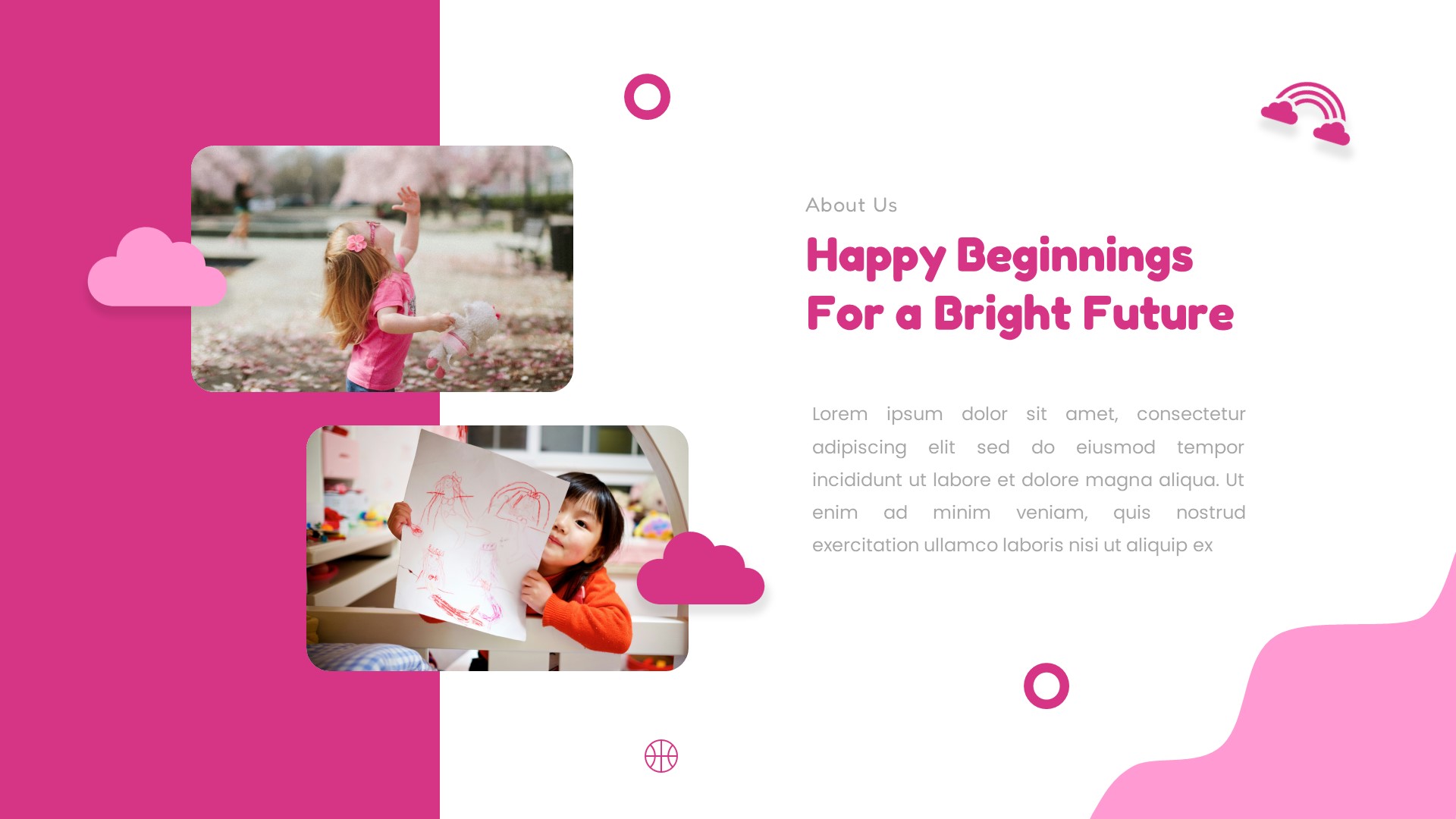 Kidzya – Kids Academy Google Slides Template, Presentation Templates