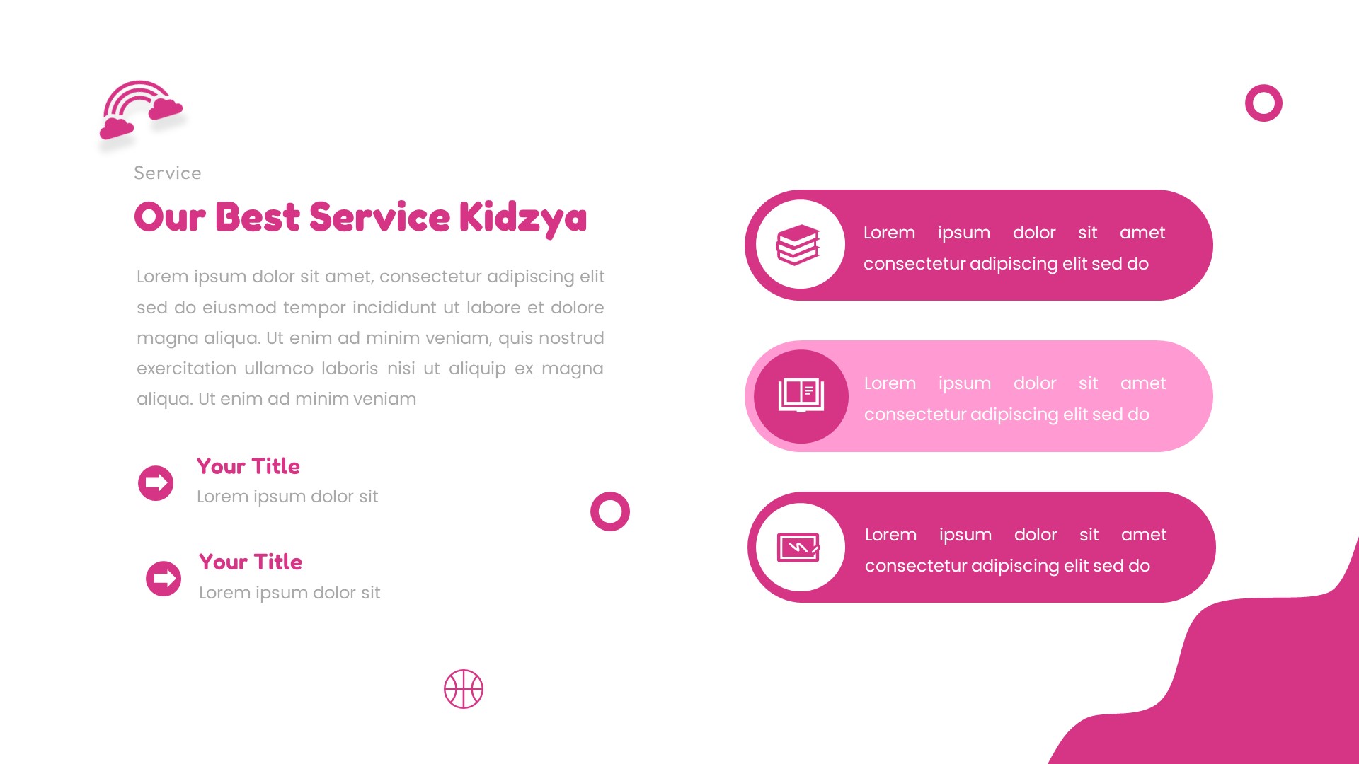 Kidzya – Kids Academy Google Slides Template, Presentation Templates