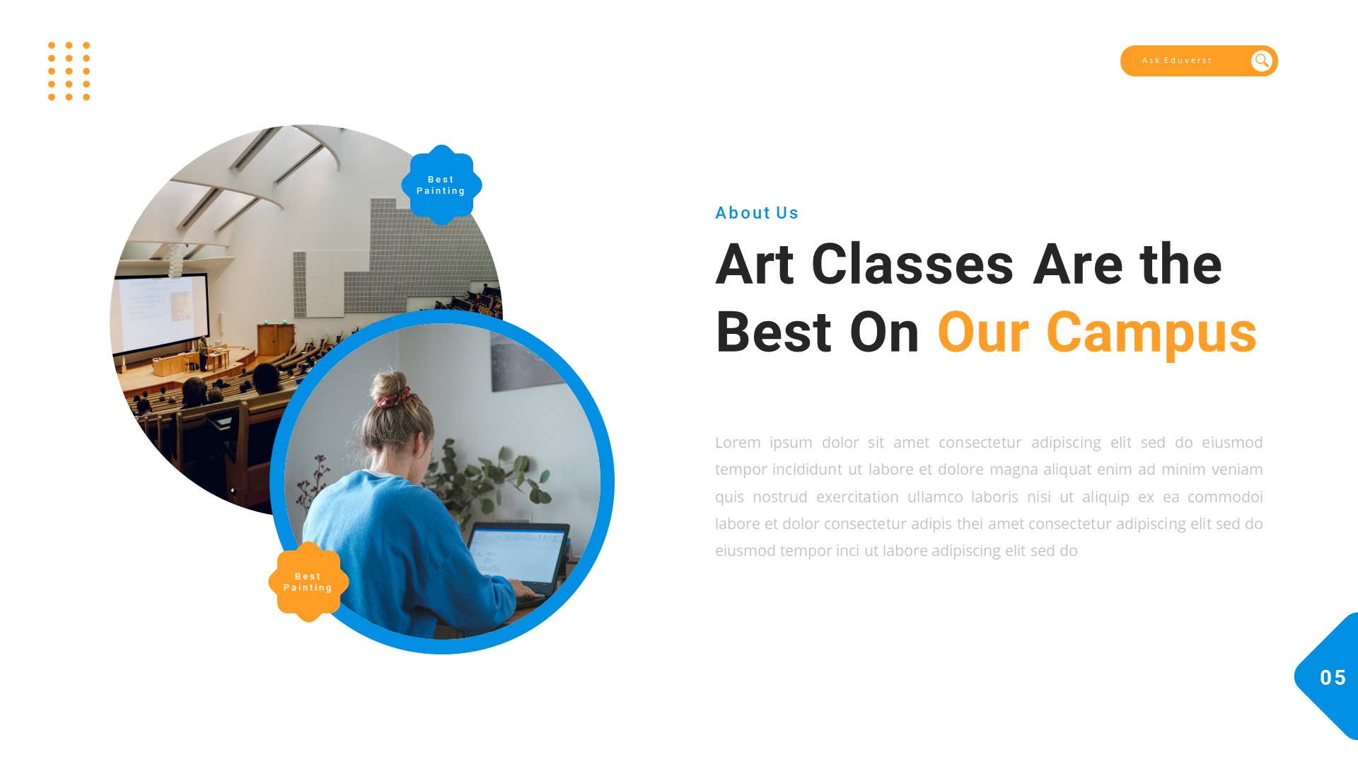 Eduverst - Education University Google Slides Template, Presentation ...