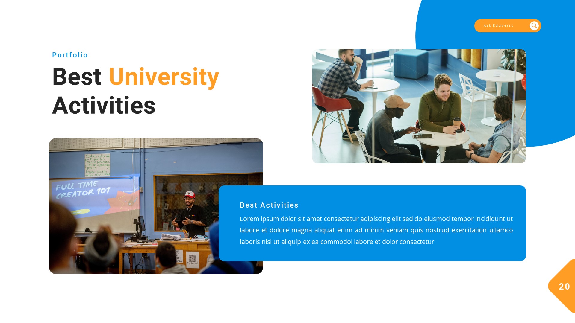 Eduverst - Education University Google Slides Template, Presentation ...