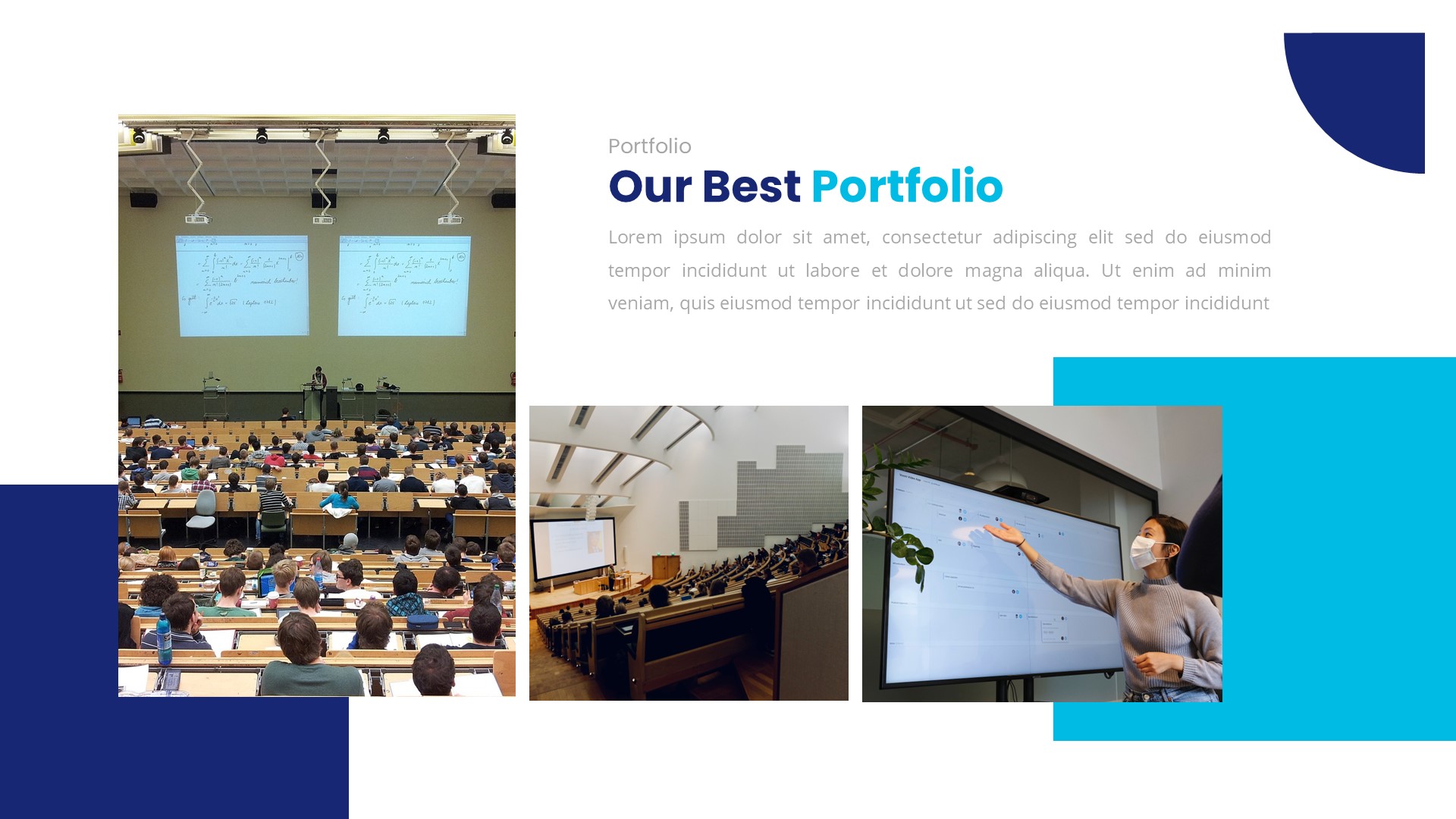 Unives - Education University PowerPoint Template, Presentation Templates