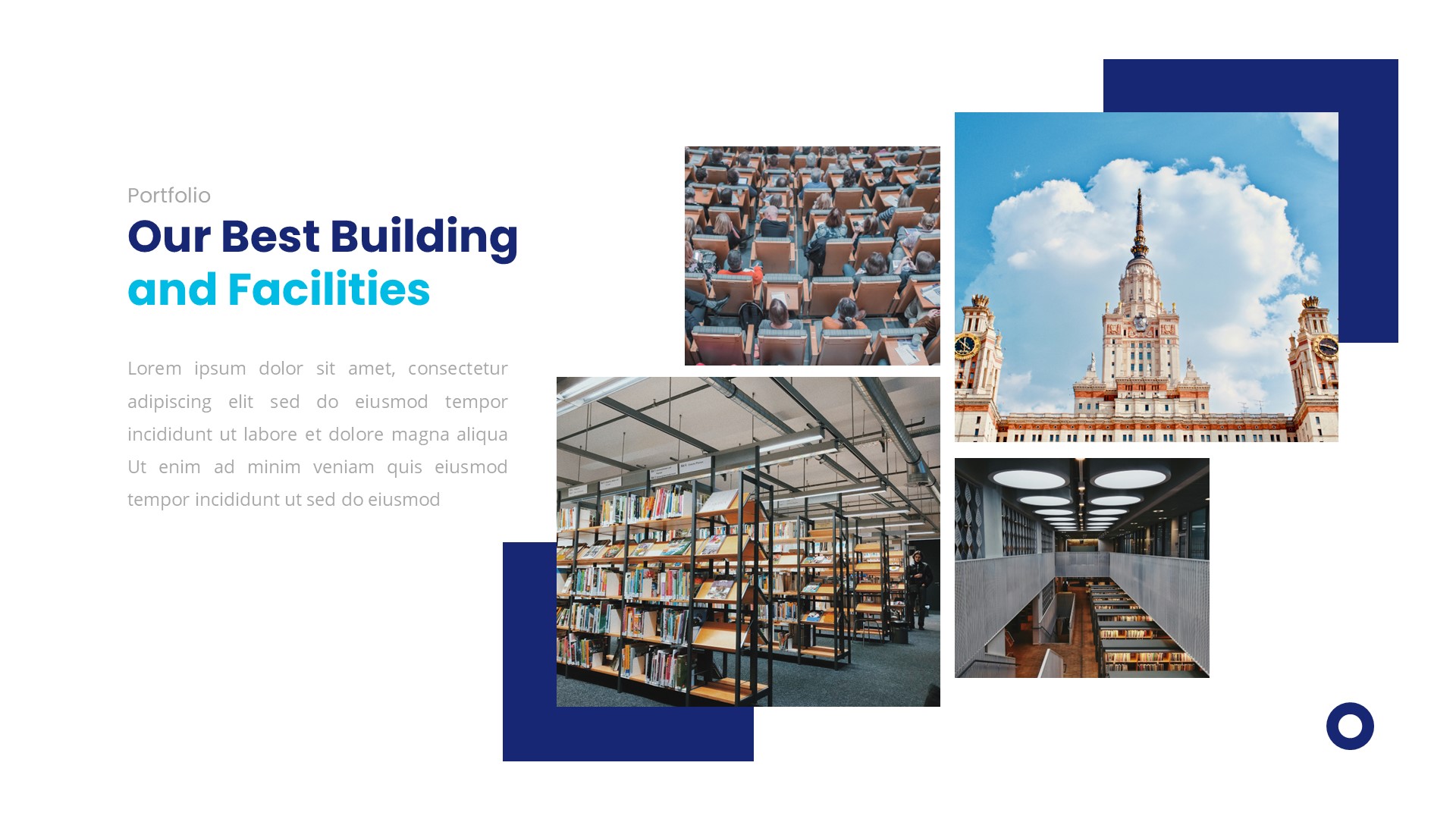 Unives - Education University PowerPoint Template, Presentation Templates