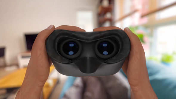 VR Goggles: POV Animation of Putting Them On - Mockup with Easy ...