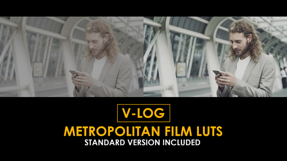 V-Log Metropolitan and Standard Color LUTs, Apple Motion Templates
