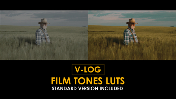 V-Log Film Tones and Standard Color LUTs, Apple Motion Templates ...