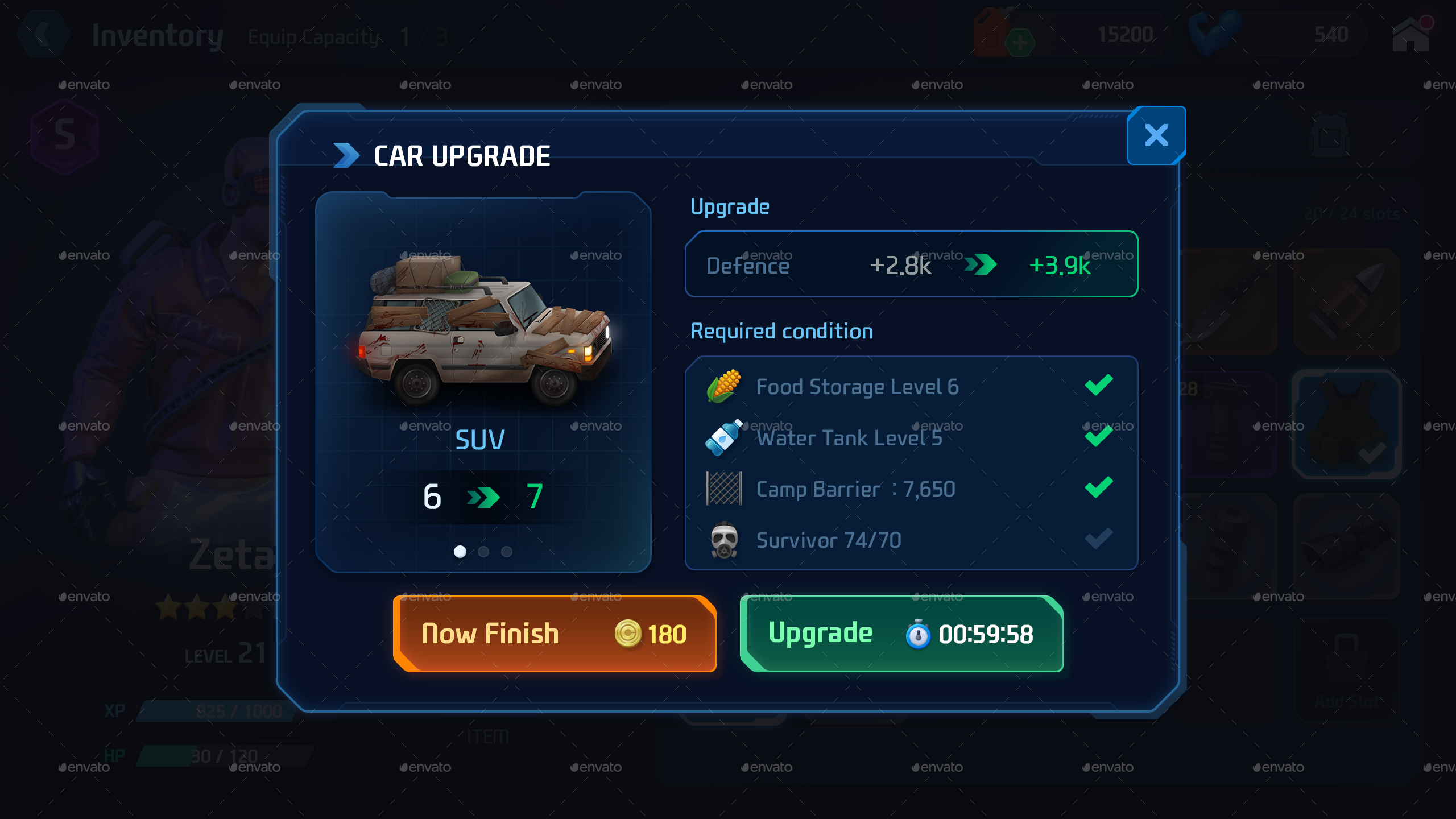 GUI Pro - Survival Clean, Game Assets | GraphicRiver