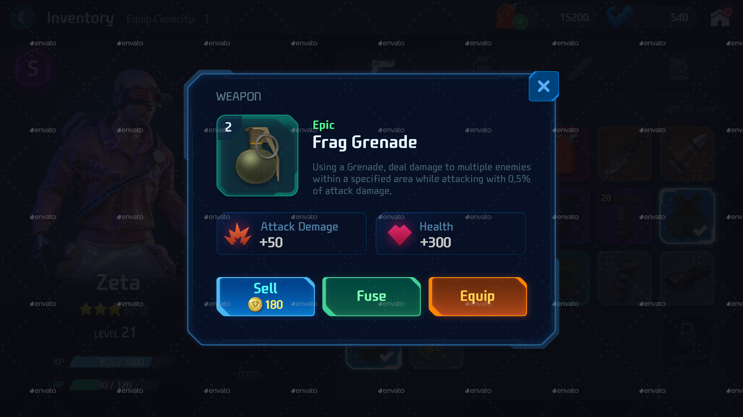 GUI Pro - Survival Clean, Game Assets | GraphicRiver