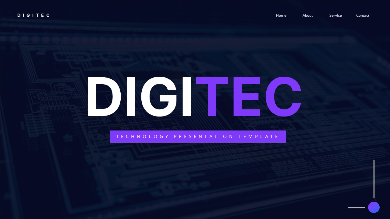 Digitec - Technology Powerpoint Templates, Presentation Templates ...