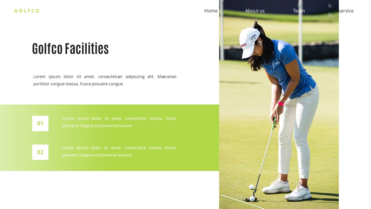 Golfco - Golf Powerpoint Templates, Presentation Templates | GraphicRiver