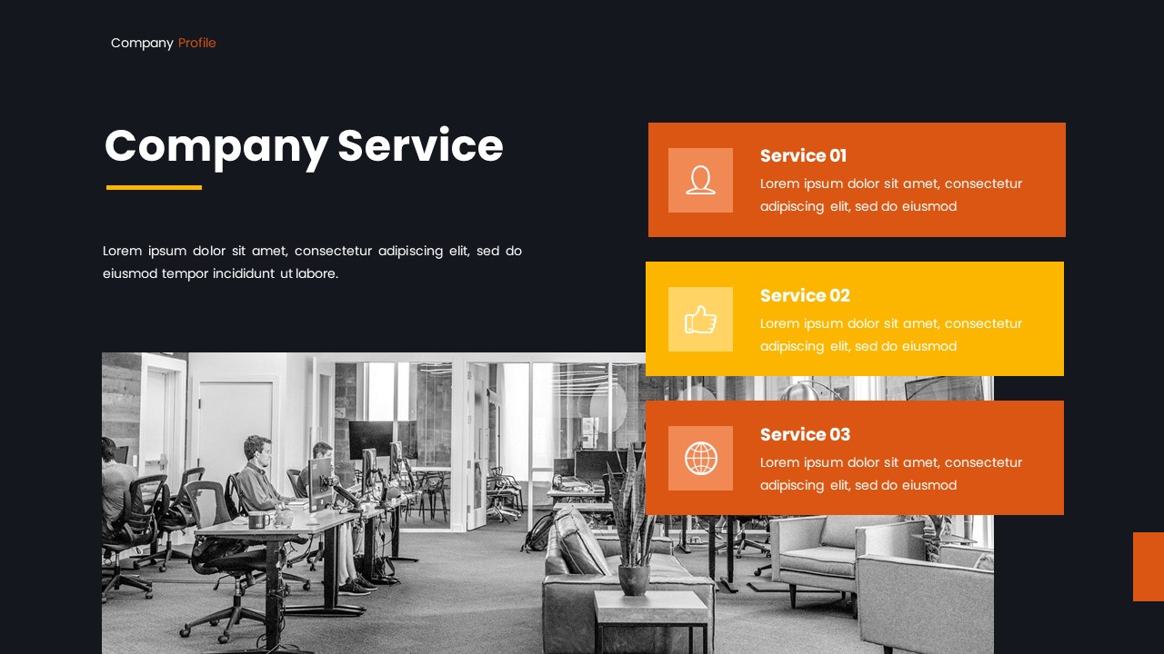 Company Profile - Business Powerpoint Templates, Presentation Templates