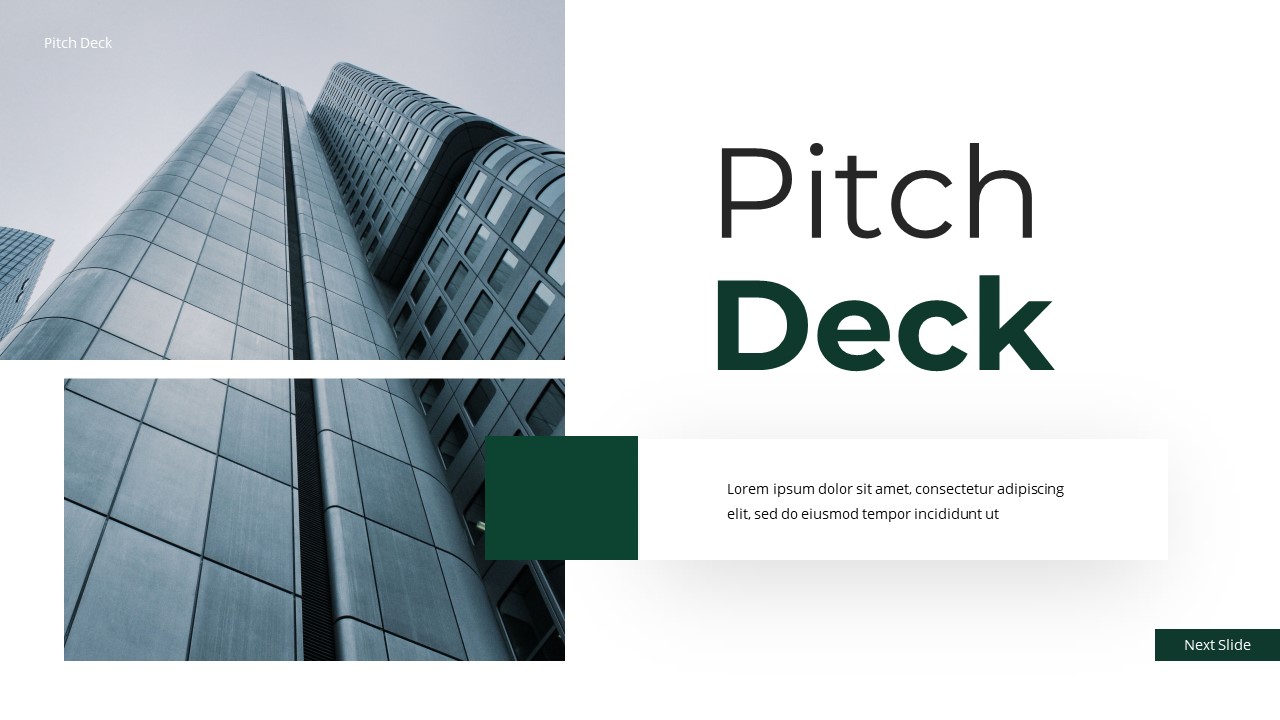 Pitch Deck - Business Google Slide Templates, Presentation Templates