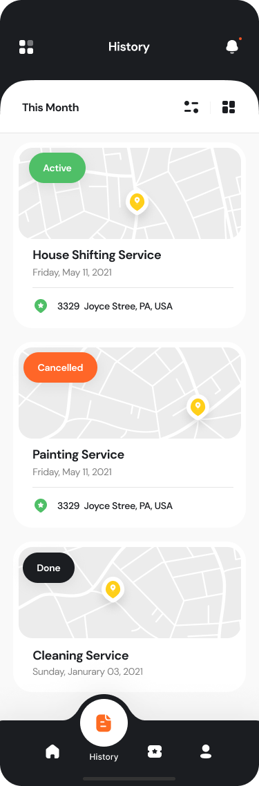 Shifty - Home Service App React Native CLI Ui Kit by upliftthemes | CodeCanyon