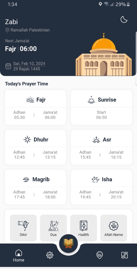 Zabi Islamic Flutter & Android ISO App by Theme29 | CodeCanyon