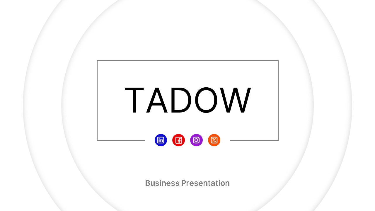 Tadow - Business PowerPoint Template, Presentation Templates | GraphicRiver