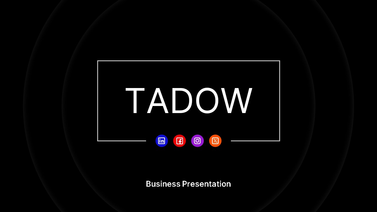 Tadow - Business PowerPoint Template, Presentation Templates | GraphicRiver