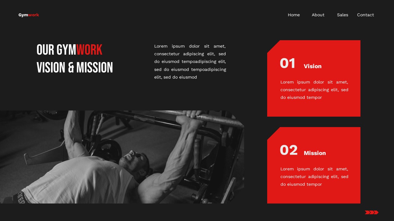 Gymwork - Gym Powerpoint Templates, Presentation Templates | GraphicRiver