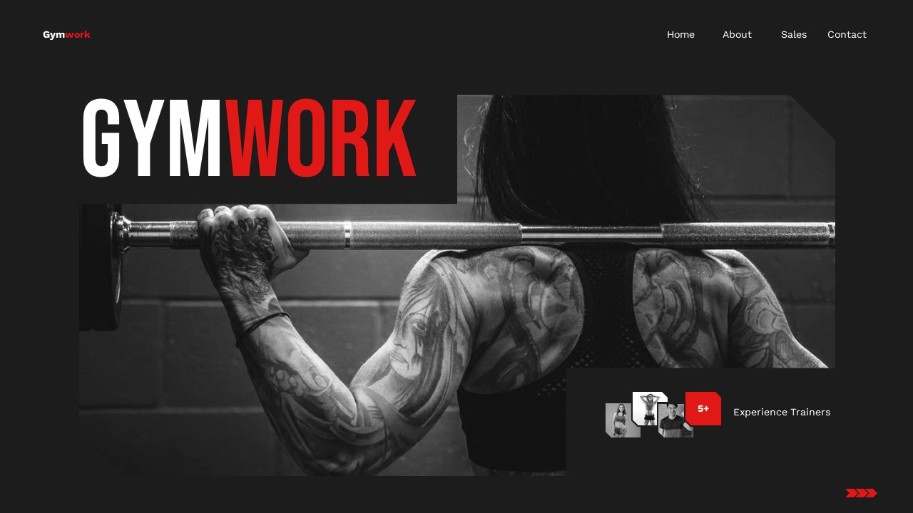 Gymwork - Gym Google Slide Templates, Presentation Templates | GraphicRiver