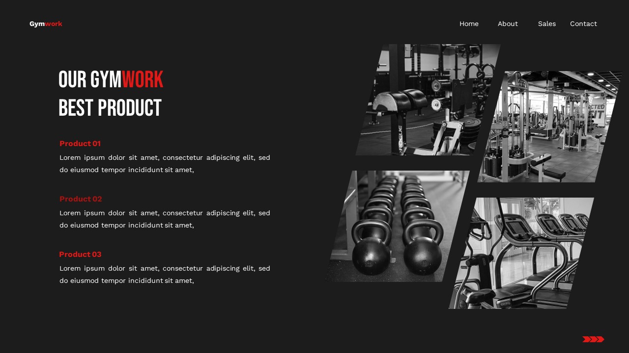 Gymwork - Gym Google Slide Templates, Presentation Templates | GraphicRiver