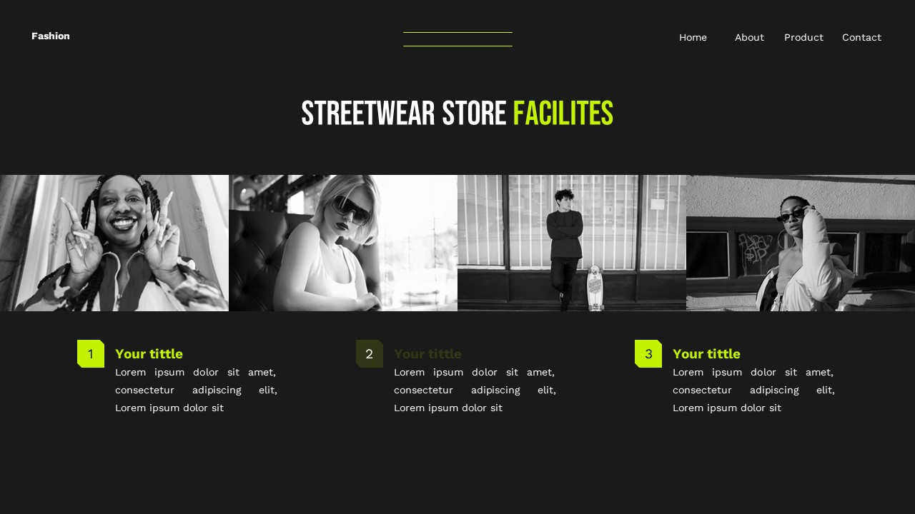 Streetwear - Fashion Powerpoint Templates, Presentation Templates ...