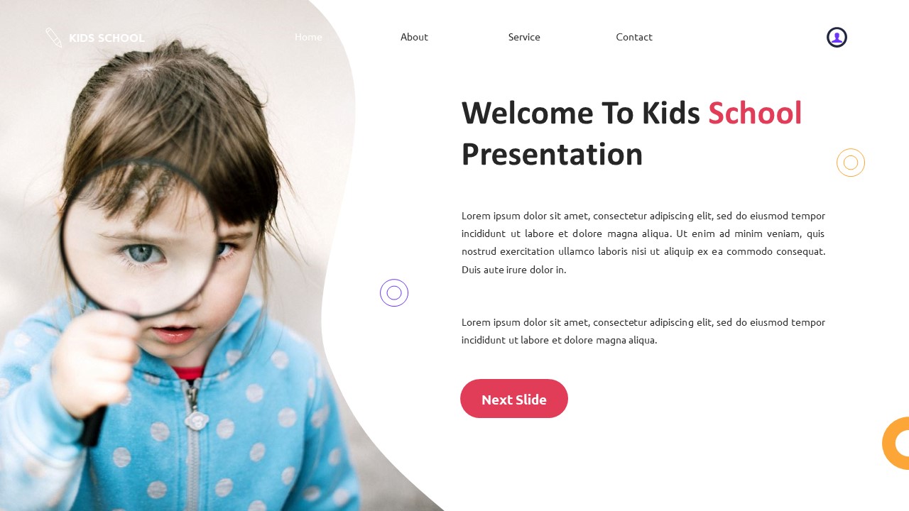 Kids School - Kindergarten Keynote Templates, Presentation Templates