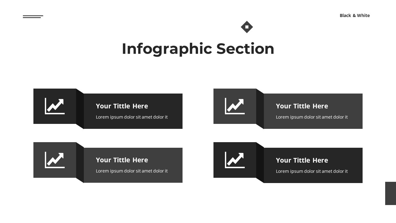 Black & White - Photography Google Slide Templates, Presentation Templates