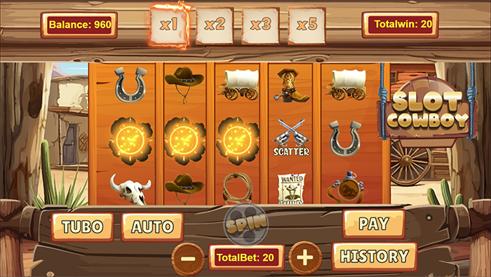 Slot Cowboys - HTML5 Game by slotgen | CodeCanyon