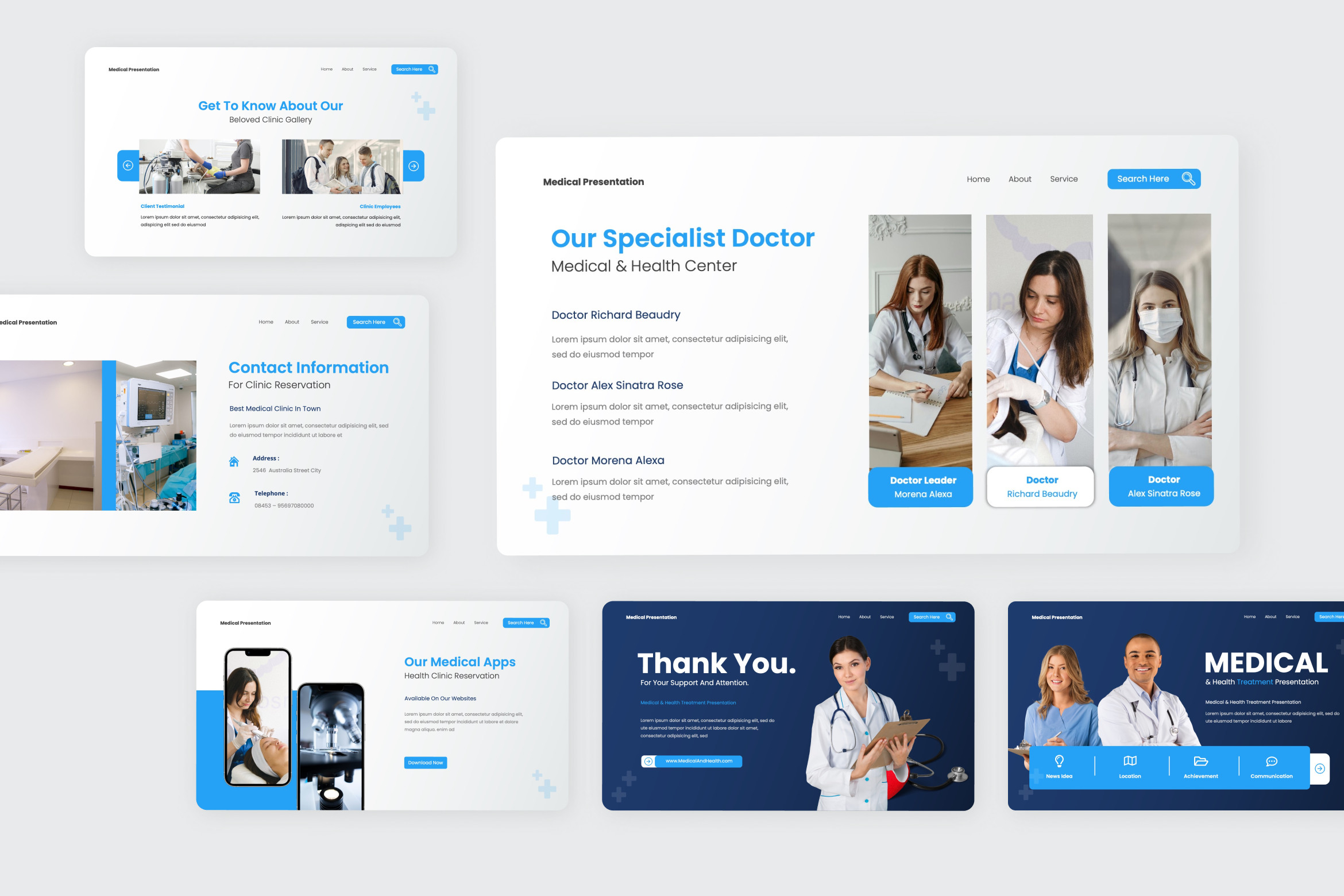 Medical & Healthcare PowerPoint Template, Presentation Templates ...