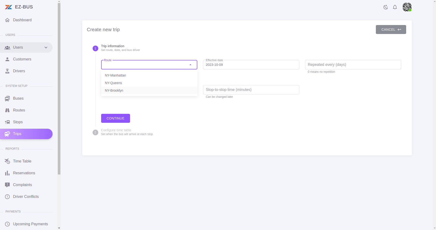 EZBus - Transportation Management Solution - Two Flutter Apps + Backend + Admin panel by ...