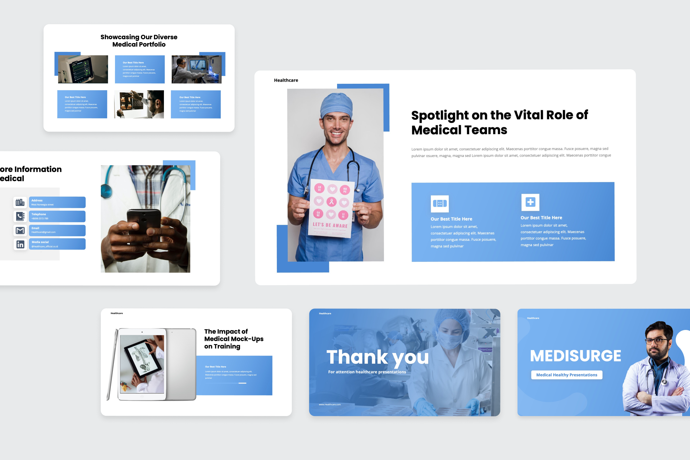 Medisurge - Medical Health Keynote, Presentation Templates | GraphicRiver