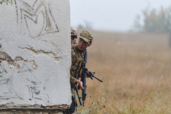 In a high stakes mission, a specialized military unit executes a ...