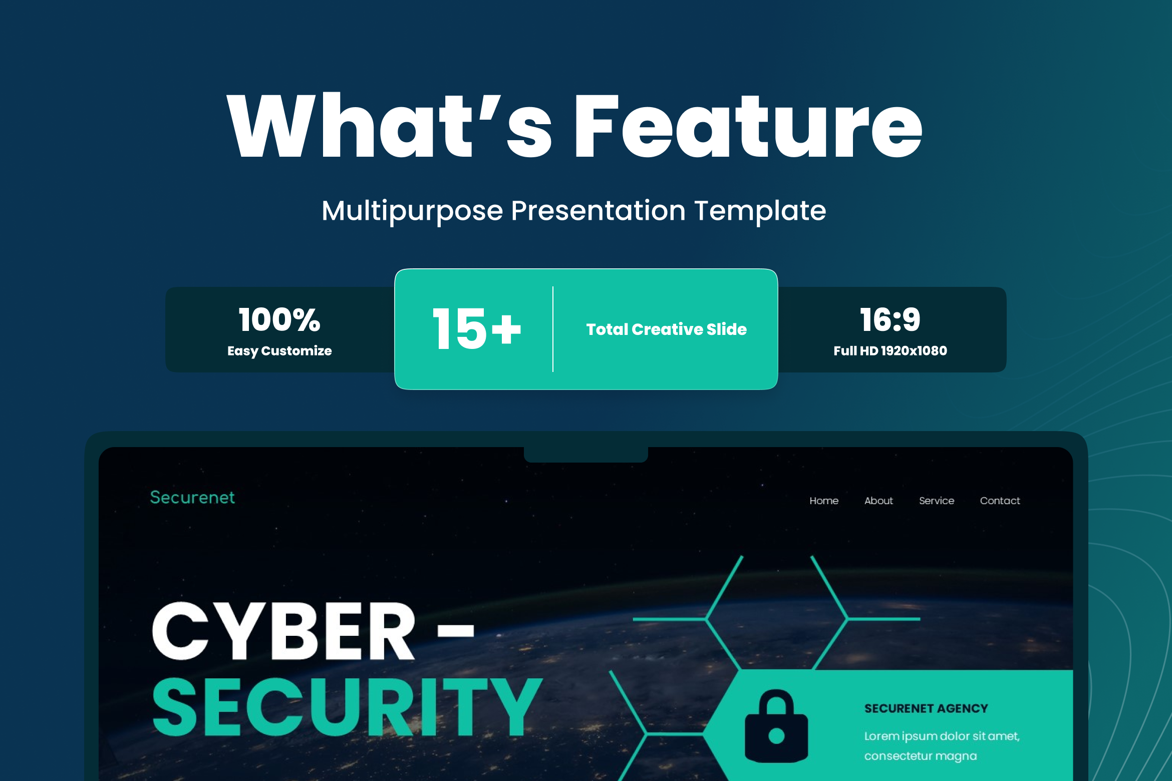 Secure Net - Cyber Security Keynote, Presentation Templates | GraphicRiver