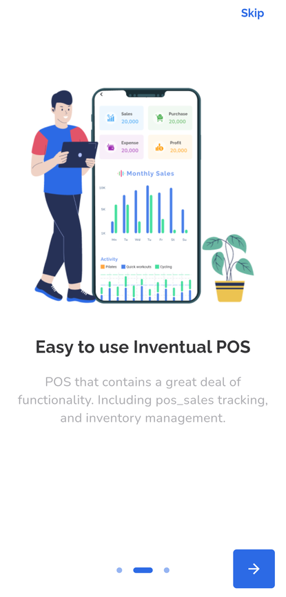 Inventual - POS & Inventory Admin Flutter Template for Android & iOS by BDevs