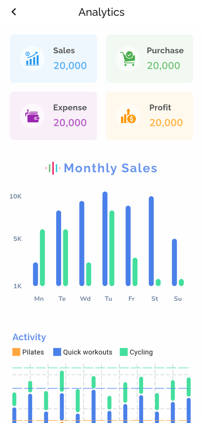Inventual - POS & Inventory Admin Flutter Template for Android & iOS by BDevs
