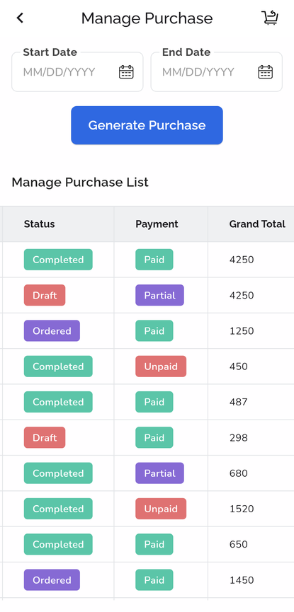 Inventual - POS & Inventory Admin Flutter Template for Android & iOS by BDevs