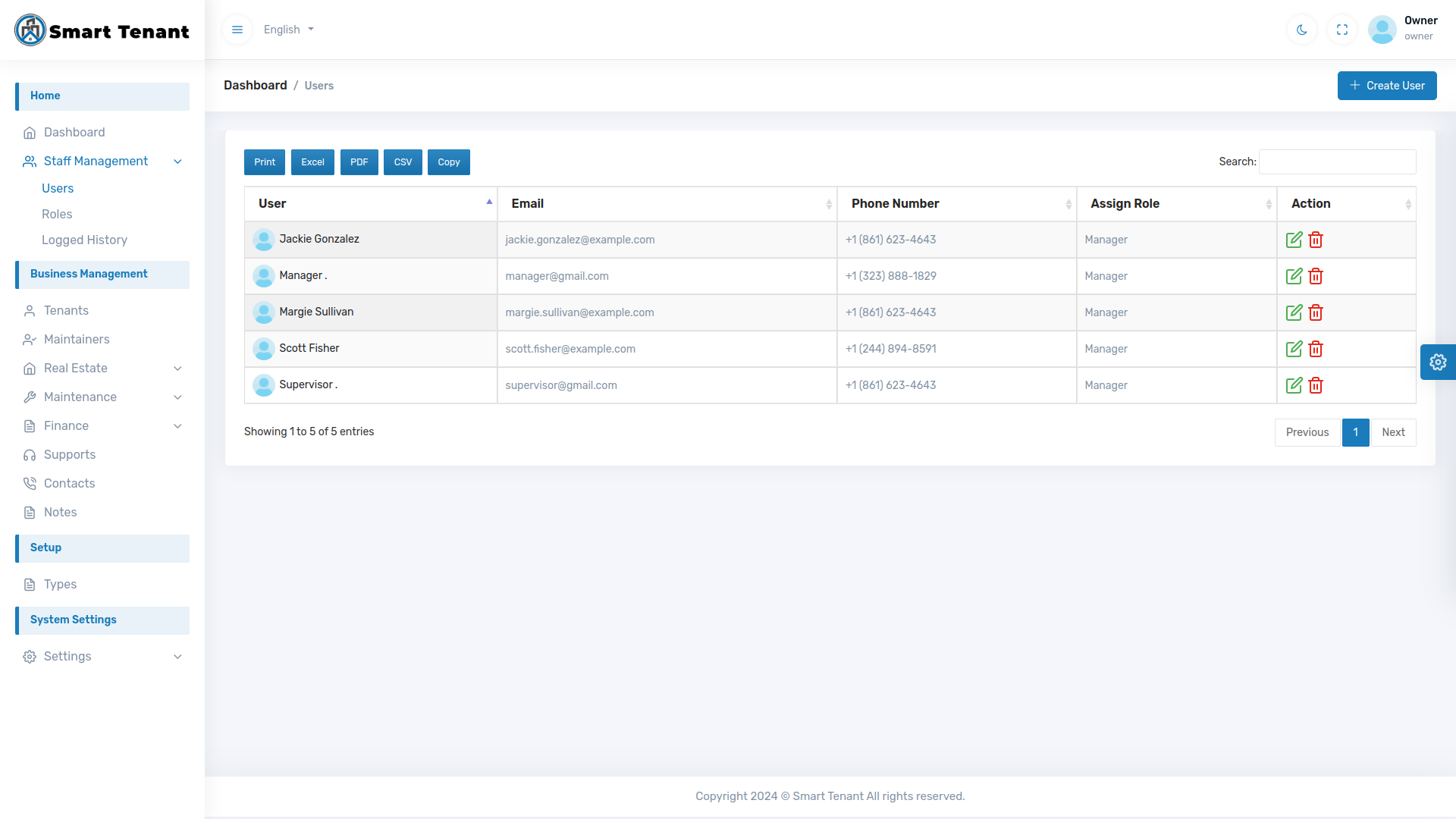 Smart Tenant - Property Management System by smartwebinfotech | CodeCanyon